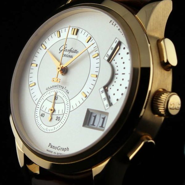 FS: Glashutte Original 18k Rose Gold PanoGraph FLYBACK ~ BNIB ...