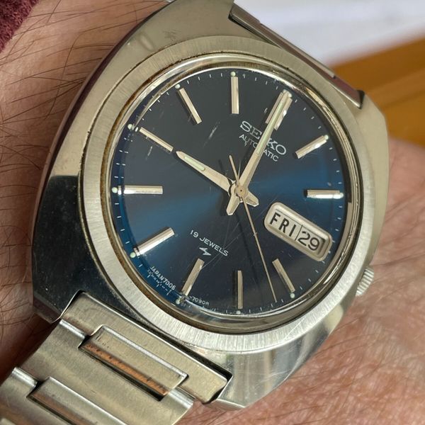 Vintage Seiko Automatic Caliber 7006 Gents Watch Ref 7006-7090 (B93 ...