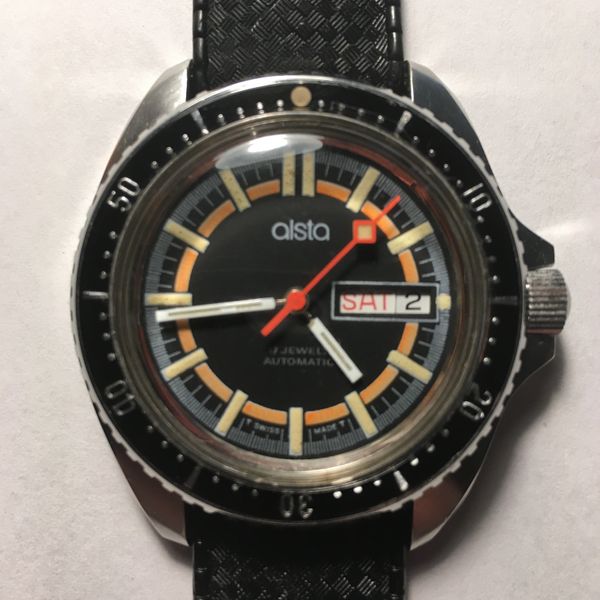 FS: Vintage Alsta 200m Day Date Diver $275 | WatchCharts