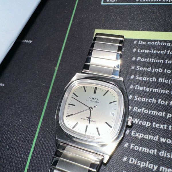timex automatic 1983 e-line reissue | WatchCharts Marketplace