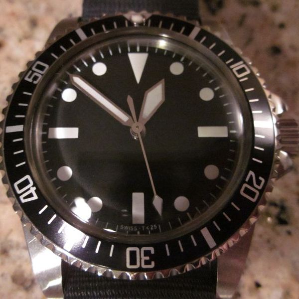 FS: Custom Rolex 5517 Milsub Homage - $300 shipped | WatchCharts ...