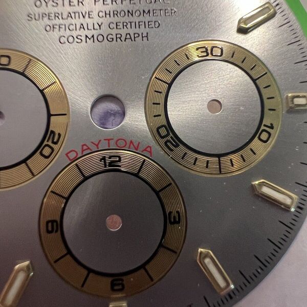 Rolex 16523 Cosmograph Daytona Dial Slate For Steel And Gold Watch ...