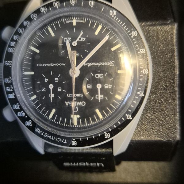 OMEGA X SWATCH Mission to the Moon MOONSHINE Gold Flower Moon Jun 2023 ...