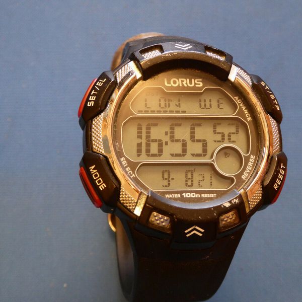 Lorus by Seiko Sports Watch Z010-X002 - Excellent Working Condition ...