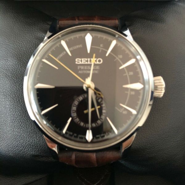 Seiko Presage Automatic Cocktail Black Cat Martini Watch SSA393J1 ...