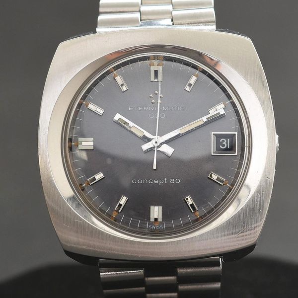 [WTS] 60s ETERNA Eternamatic-1000 Concept 80 Date Swiss Vintage Watch ...