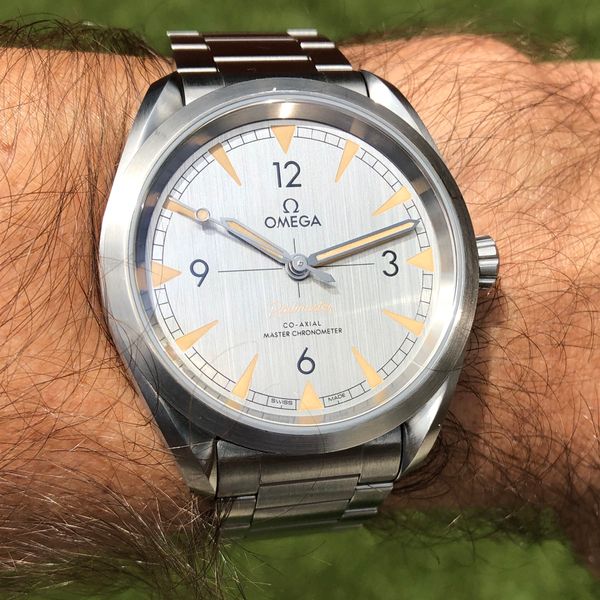 RAILMASTER OMEGA CO‑AXIAL MASTER CHRONOMETER silver dial | WatchCharts