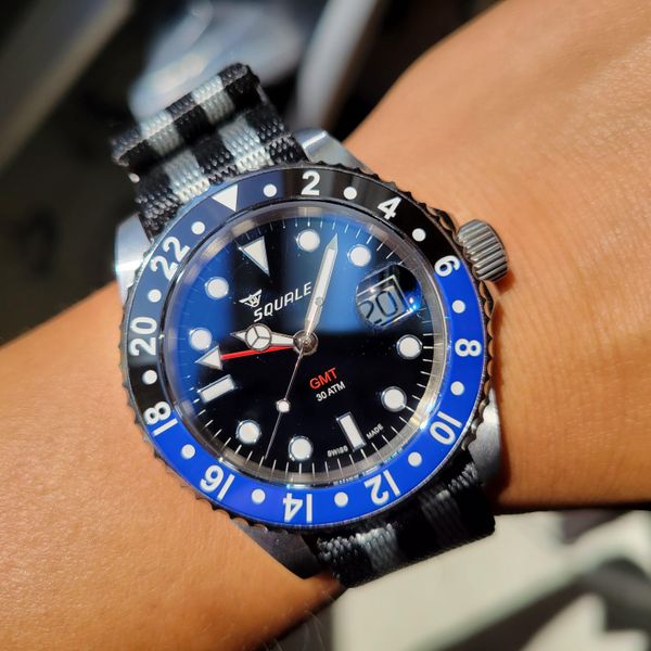 [WTS] Squale 30 ATMOS Limited Edition GMT Batman (Only 99 Made ...