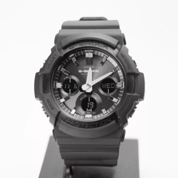 Casio Radio Controlled Solar G Shock Watch GAW-100B-1AWC | WatchCharts ...
