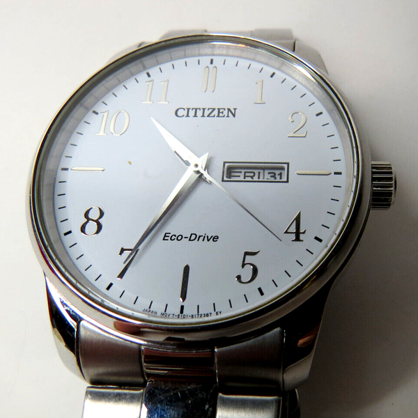 Men's Wristwatch "Citizen Eco-Drive" Quartz Movement, Beautiful Used ...