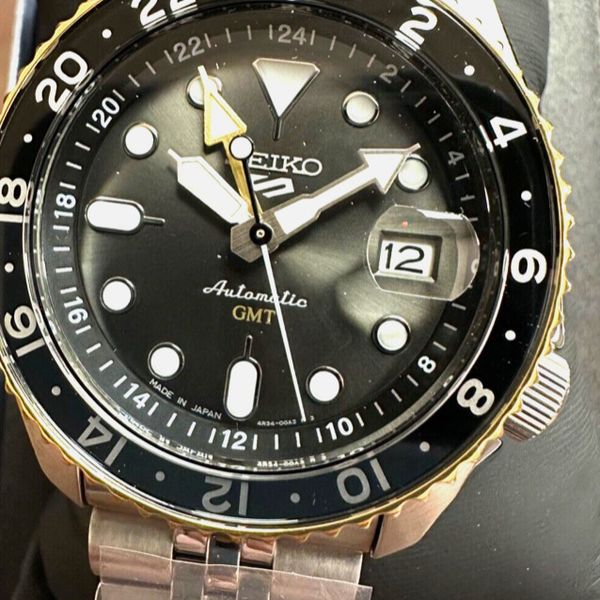 Seiko 5 Five Sports (2) SSK021 (1) SSK035 SKX GMT Automatic Watch Made ...