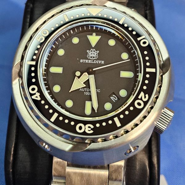 Steeldive Automatic Dive Watch Emperor TUNA, NH35, 1000m Diving ...