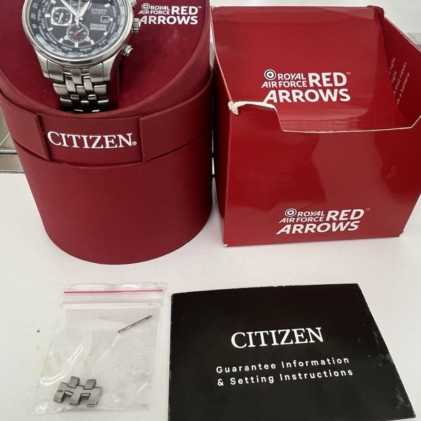 Citizen Men's Eco Drive RAF Red Arrows Edition Chronograph Watch ...