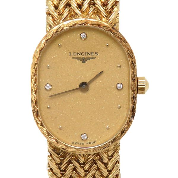 Longines Oval Case Ladies-Quartz K18YG CR24 [Watch] | WatchCharts