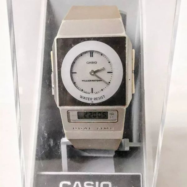 VINTAGE 1980s/90s CASIO FS-01 DUAL TIME MODEL, USED IN EXCELLENT ...