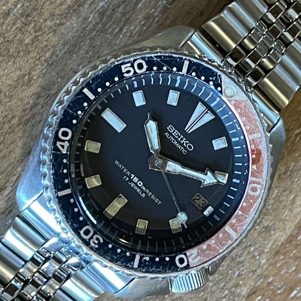 Original Vintage Seiko 7002-7001 â Pepsiâ ð ¯ð µ Overhauled, New ...