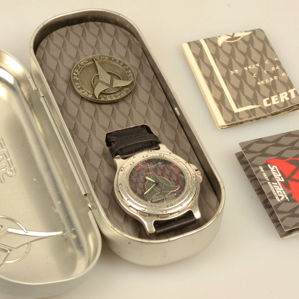 NEW Fossil STAR TREK Klingon Limited Edition The Next Generation ...