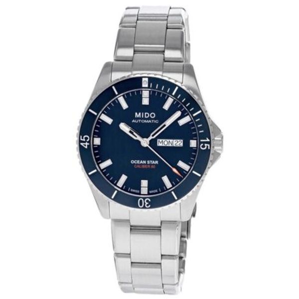 Mido Ocean Star Captain Automatic 200m With Extra Rubber Band ...