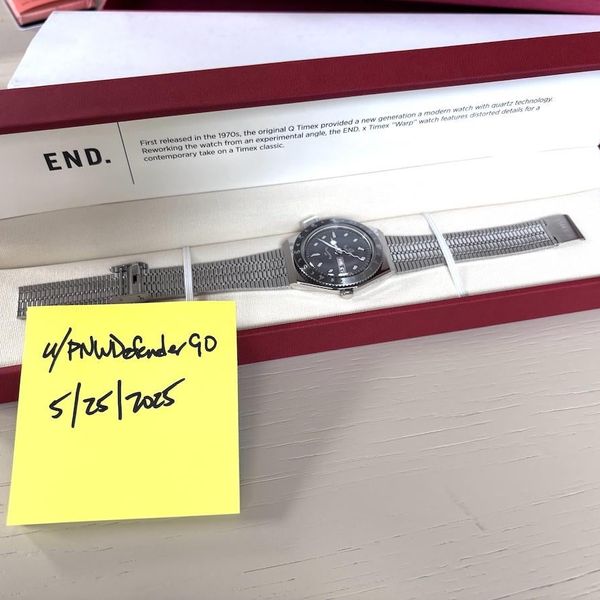 [WTS] Timex x END. Q Series 'Warp' LNIB | WatchCharts Marketplace