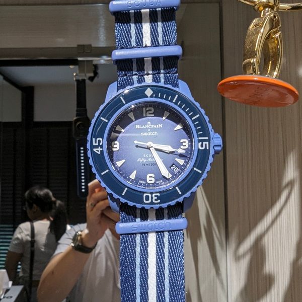 Swatch x Blancpain special Collab watch | WatchCharts Marketplace