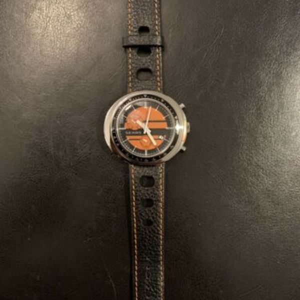Vintage Leonidas/Heuer Sears Chronograph NOS, Black Friday Special ...