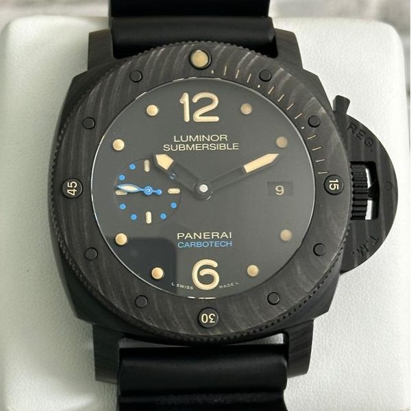 FSOT: Panerai Luminor Submersible 1950 3 Days Carbotech 47mm - PAM 616 ...