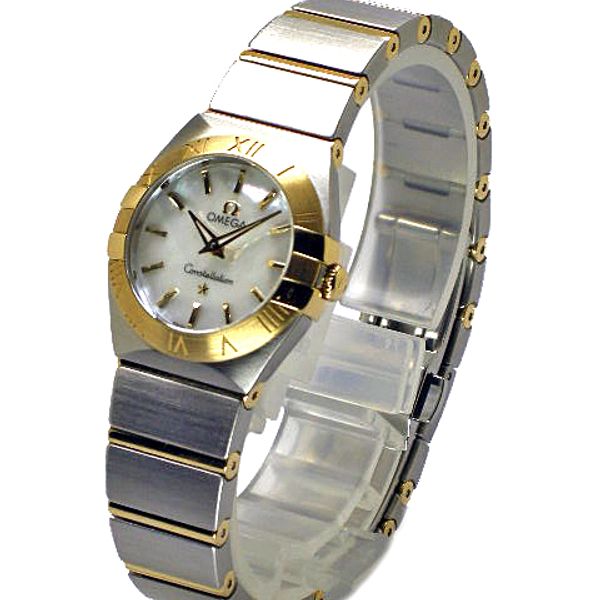 Omega (OMEGA) ★ Constellation ・ Blush ・ SS / K18 ・ White shell dial ...