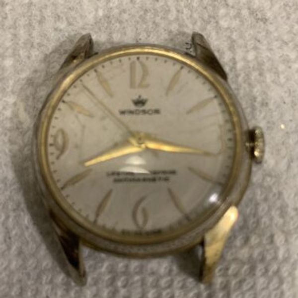 VINTAGE Men's WINDSOR GENOVA Antimagnetic Swiss Watch Lifetime ...