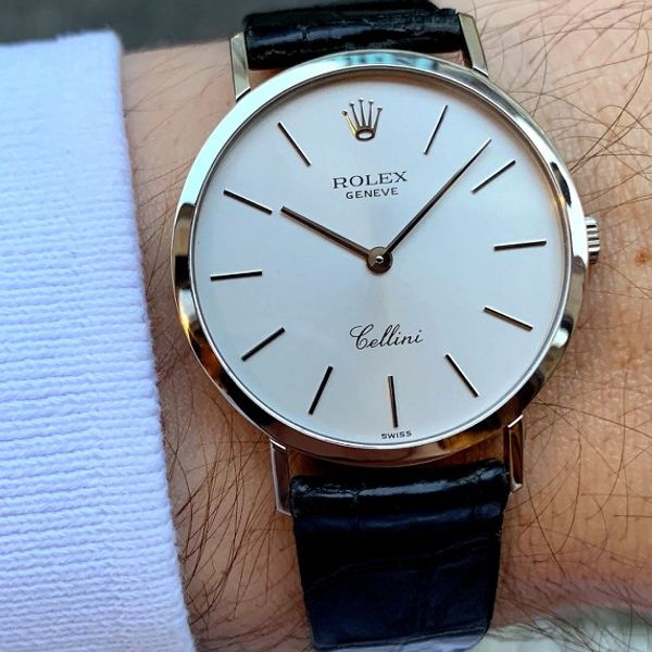 FS: Rolex Cellini 18ct White Gold 32mm Ref. 4112 RARE | WatchCharts
