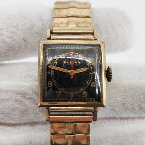 Bulova Men's Vintage Surgeon Doctor Style Mechanical Watch - FOR PARTS ...