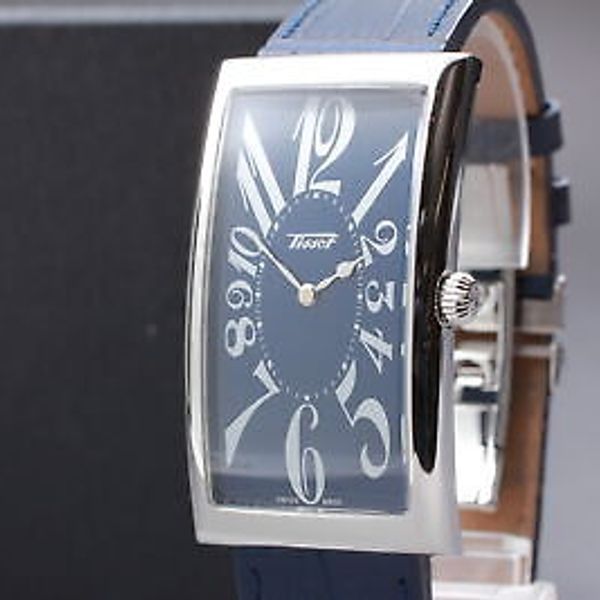 New Batt [Near MINT] Tissot T117509A Heritage Banana Quartz Men Watch ...