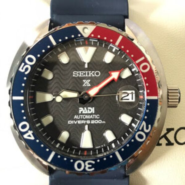 Seiko Prospex Padi Mini Turtle Automatic 200m Divers Watch. SRPC41K1 ...