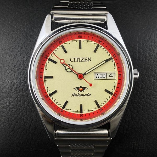 Vintage Citizen Automatic Cal.8200A Day-Date Japanese Men's Wrist Watch ...