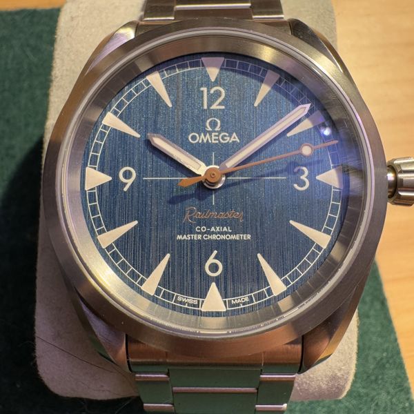 [WTS] Omega Railmaster 40mm Denim Blue, Full Kit on Bracelet ...