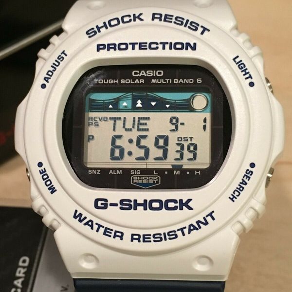 CASIO G-SHOCK G-LIDE GWX-5700SS-7JF Solar Radio Men's Watch Multiband 6 ...