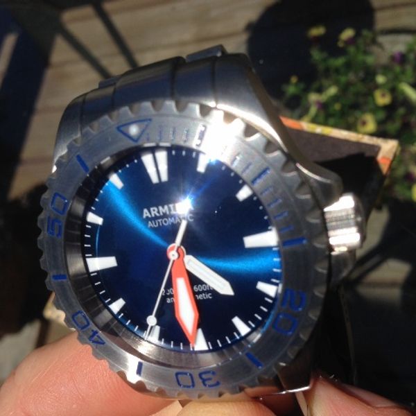 FS: Armida A4 Superdome 2000m Diver ETA 2824-2 D1 | WatchCharts Marketplace