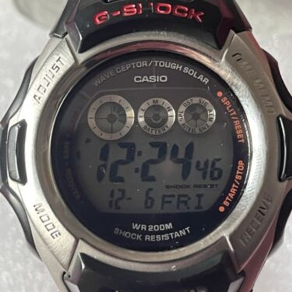 Casio G-Shock Atomic Solar LCD: GW-500A (Great Condition) | WatchCharts ...