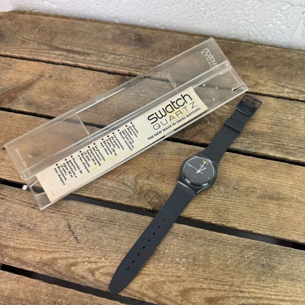 Swatch Rare Vintage "Don't Be Too Late" Watch 1985. | WatchCharts ...