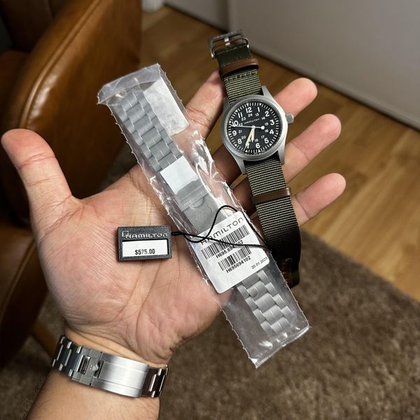 [WTS] Brand New Full Kit Hamilton Khaki Mechanical with Unopened OEM ...