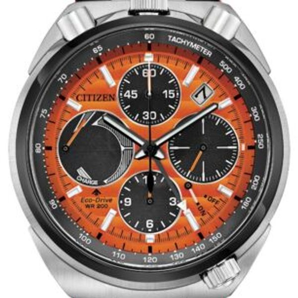 NEW Limited Edition Citizen Promaster Tsuno Chronograph Racer Orange ...