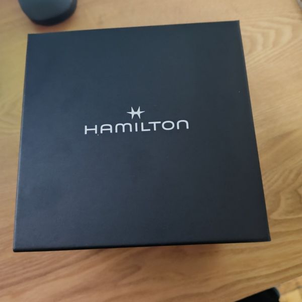 Hamilton Khaki Aviation H647150 Automatic Watch Day Date Black Dial ...