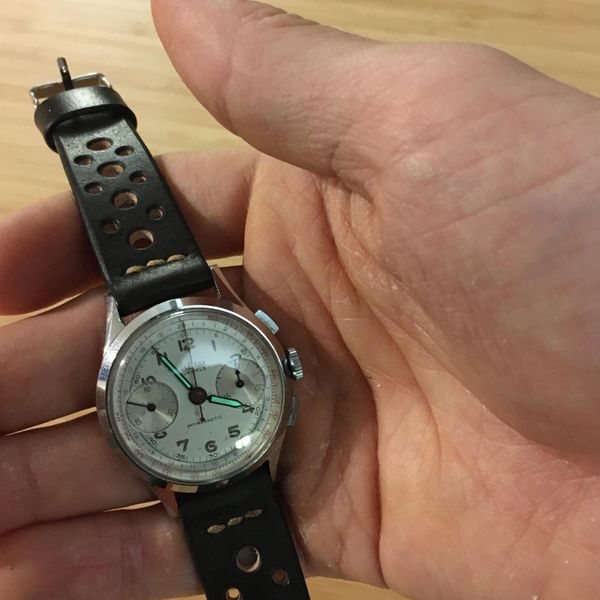 [WTS] Vintage Delbana Landeron 48 chronograph | WatchCharts Marketplace
