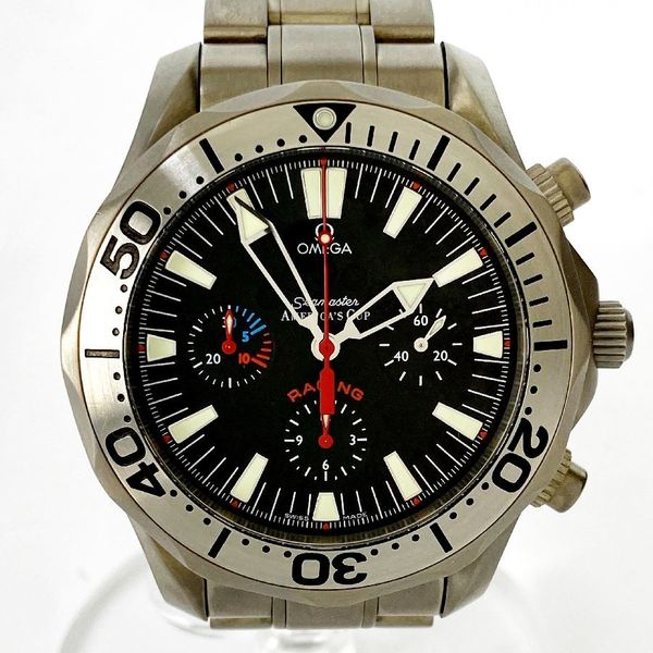 [Used] OMEGA Seamaster Diver 300M / Titanium / Analog / Stainless Steel ...