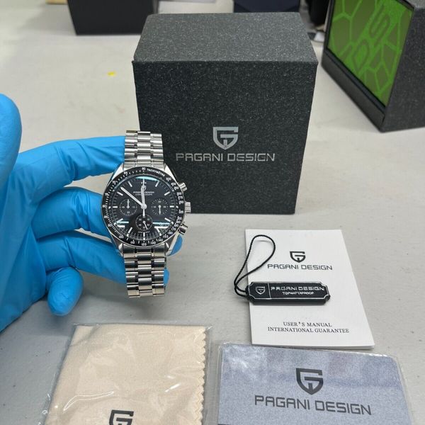 Pagani Design PD-1701 Moon Watch Sapphire Crystal Japan Movement ...