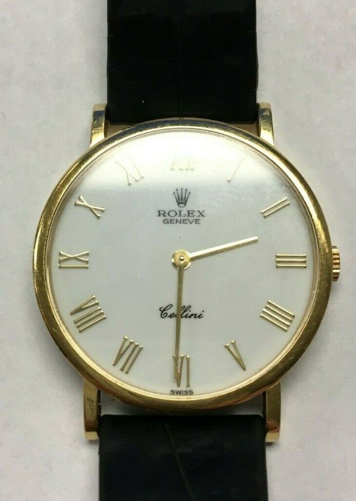 Rolex Cellini 5112 18K Gold wristwatch | WatchCharts Marketplace