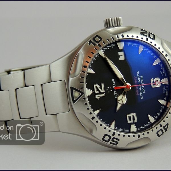 SOLD!!!!!!!!!!!!!: Eterna Monterey 1611.41 Diver 500m On Original ...