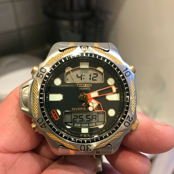 Vintage Citizen Promaster Aqualand II C500-E80397 Diver's Watch ...