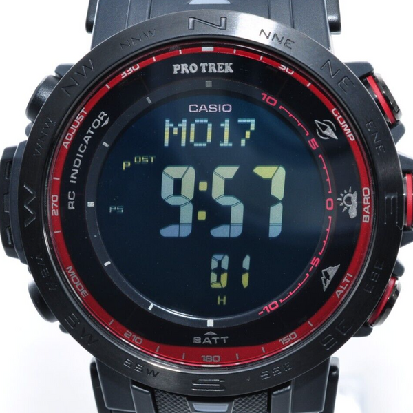 CASIO ProTrek PRW-30YT-1JF Climber Firewall Limited Titanium Band Men ...