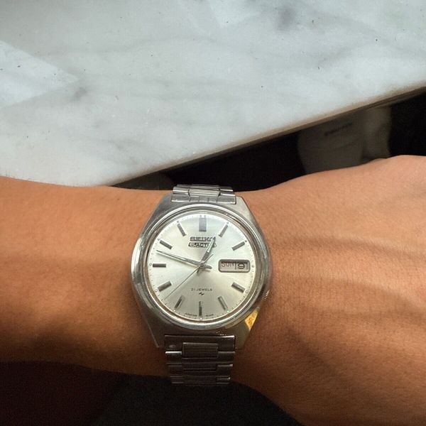 LOT OF 3 Vintage (1976) SEIKO "Actus" 7019-8010 automatic, 21 jewels Runs Well | WatchCharts ...