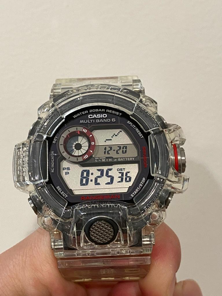 [FS] Casio GShock Rageman in Clear Resin, professionally modified ...